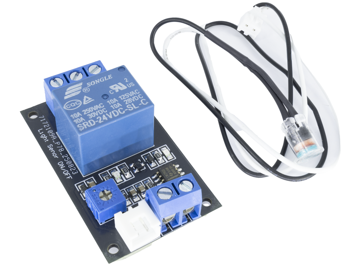 24V Light-Dependent Resistor Relay – Easyelecmodule