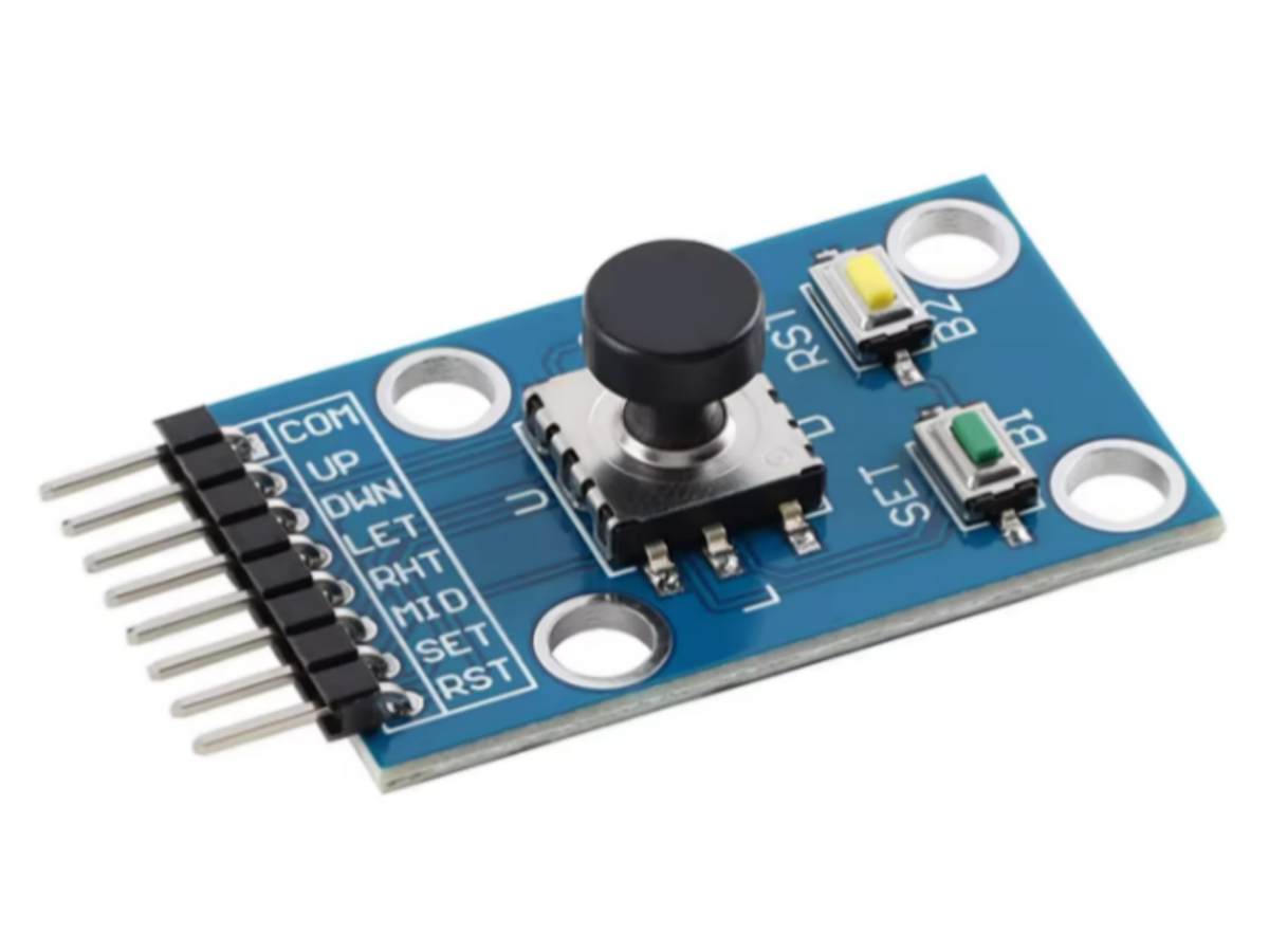 Learn Wiring and Coding of 5-Way Navigation Button in 3 Minutes ...