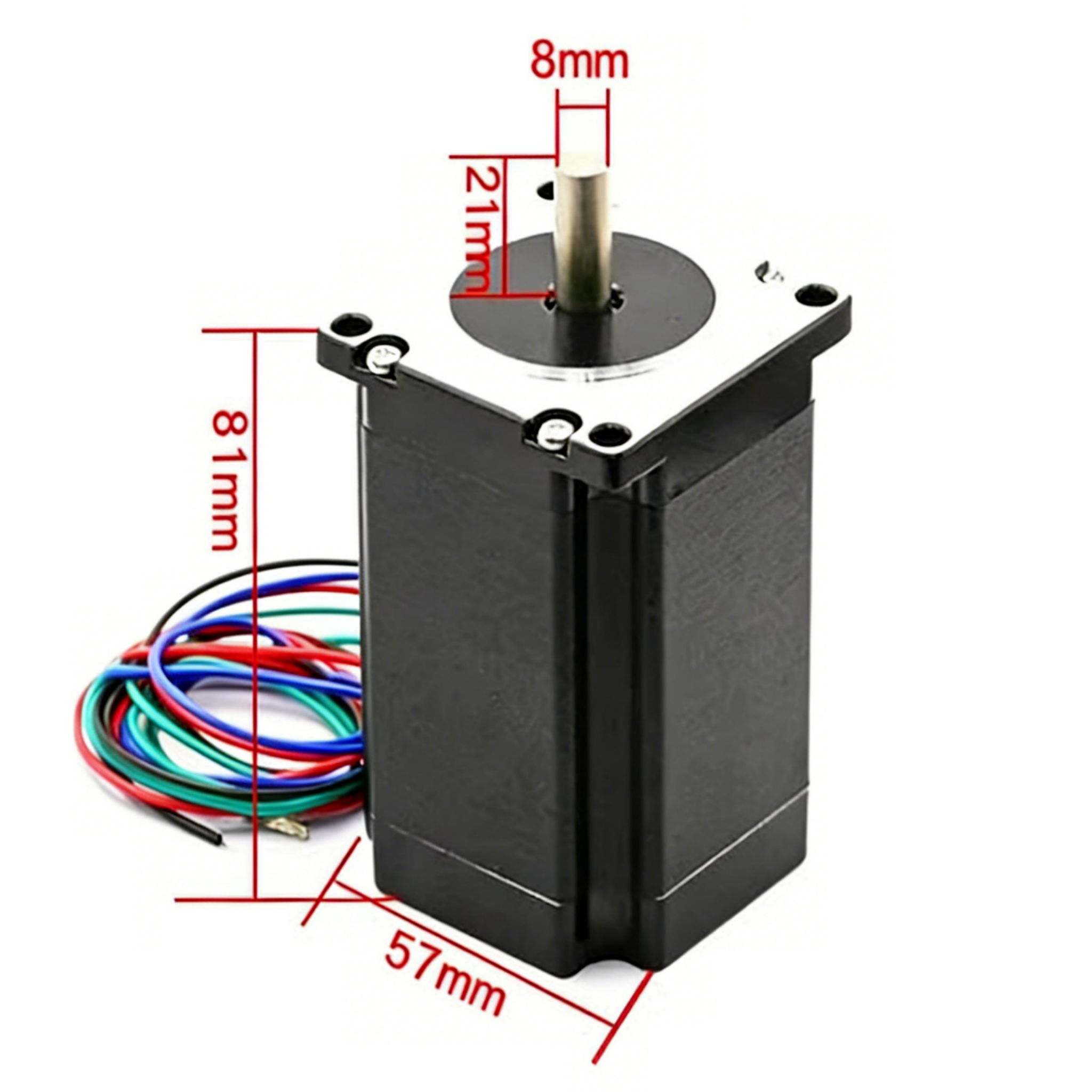 57 Stepper Motor with Torque 2.3 N.M + TB6600 Driver – Easyelecmodule