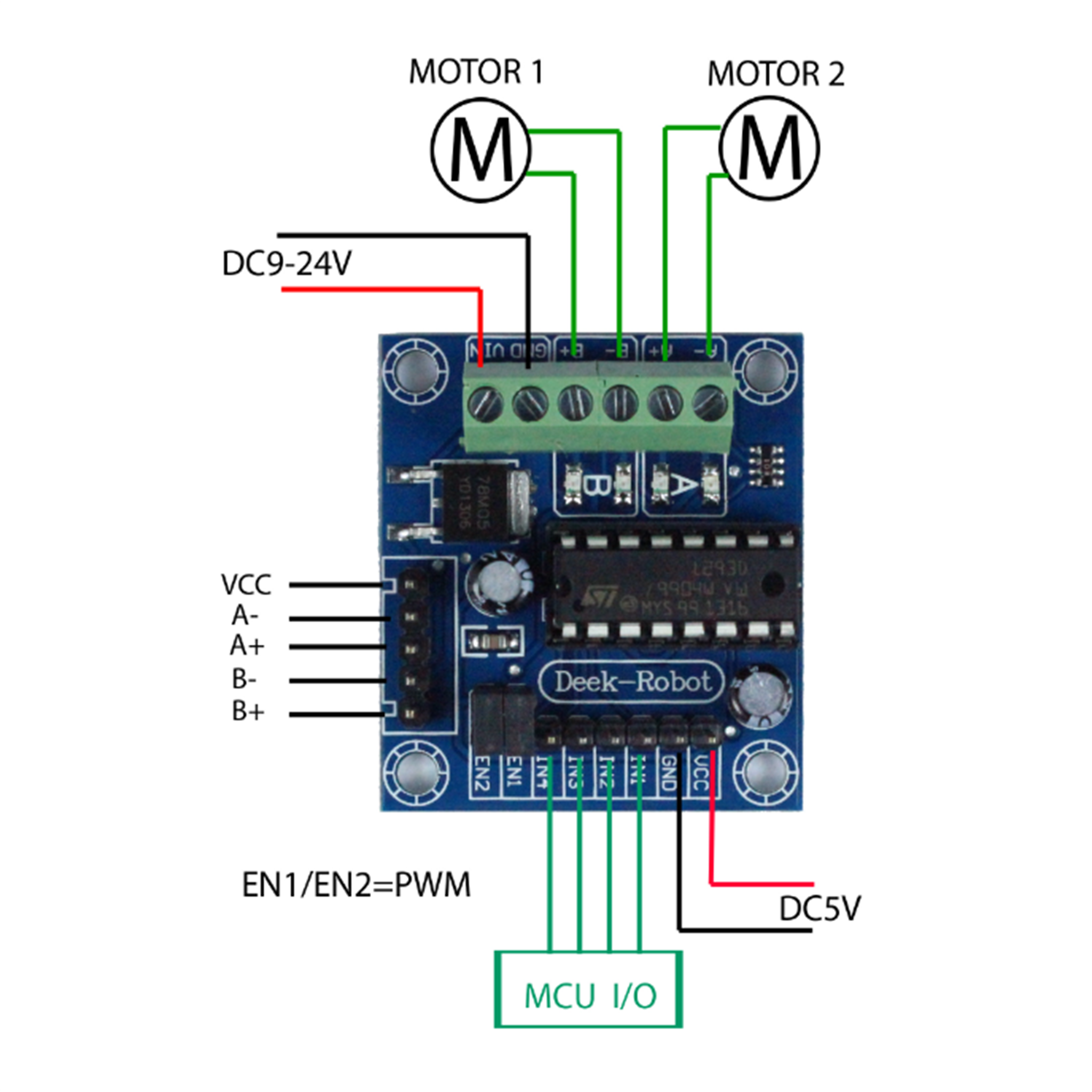 How to Use the L293D Motor Driver Module – Easyelecmodule