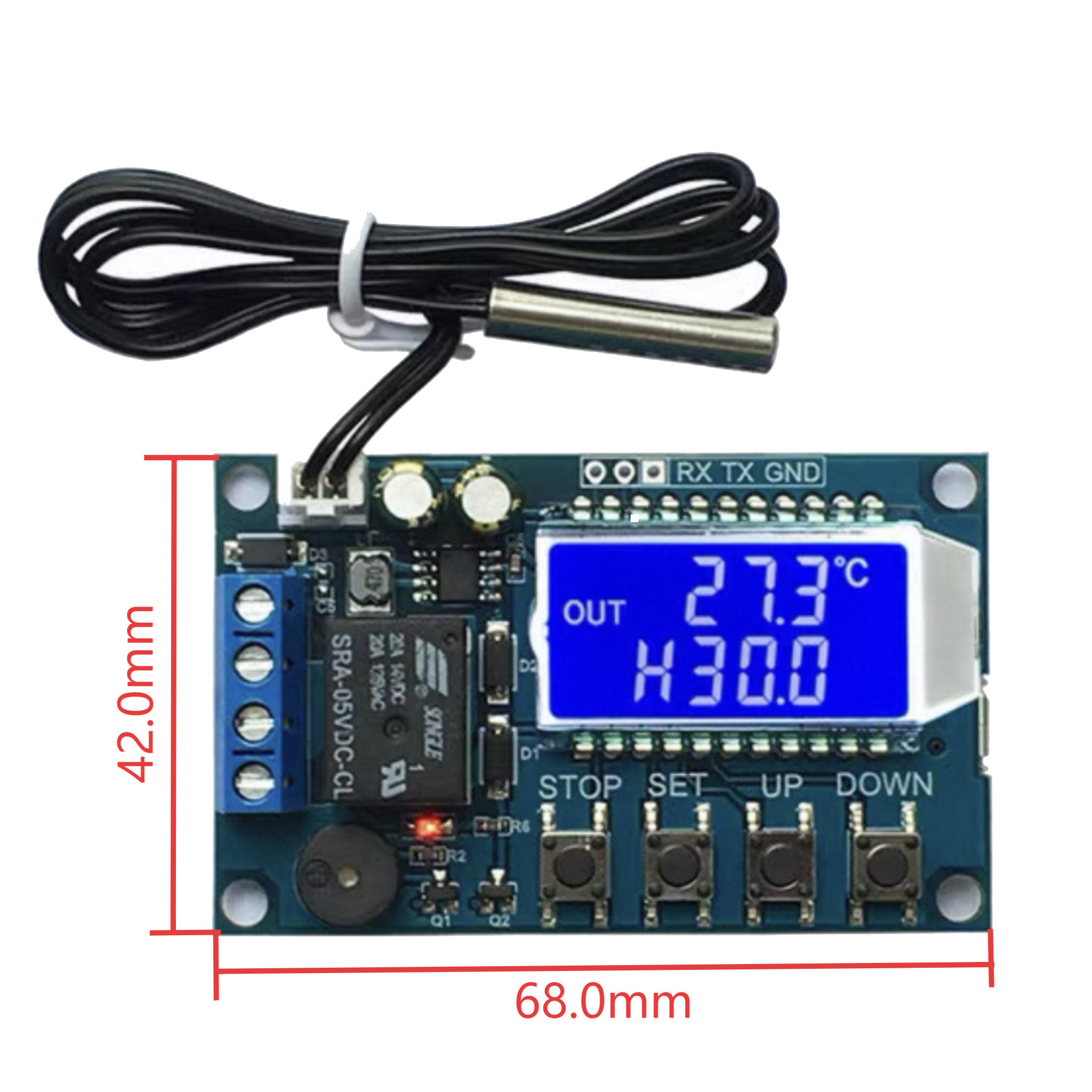 XY-T01 Digital Display Temperature Controller Module – Easyelecmodule