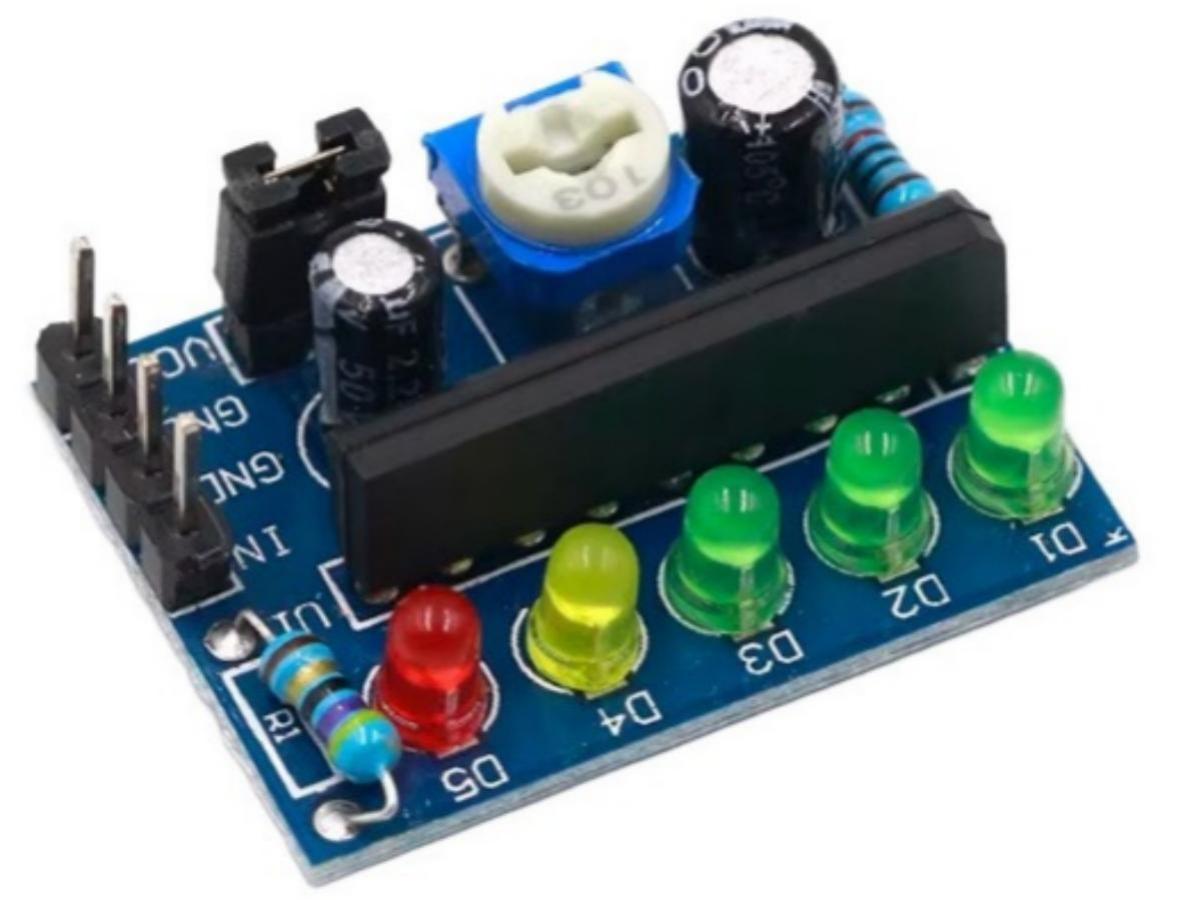 KA2284 Op-Amp-Free Design, Minimal Circuit Realizes LED Level ...