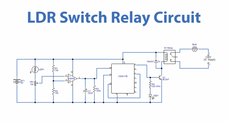 In depth guide to the ldr relay switch – Easyelecmodule