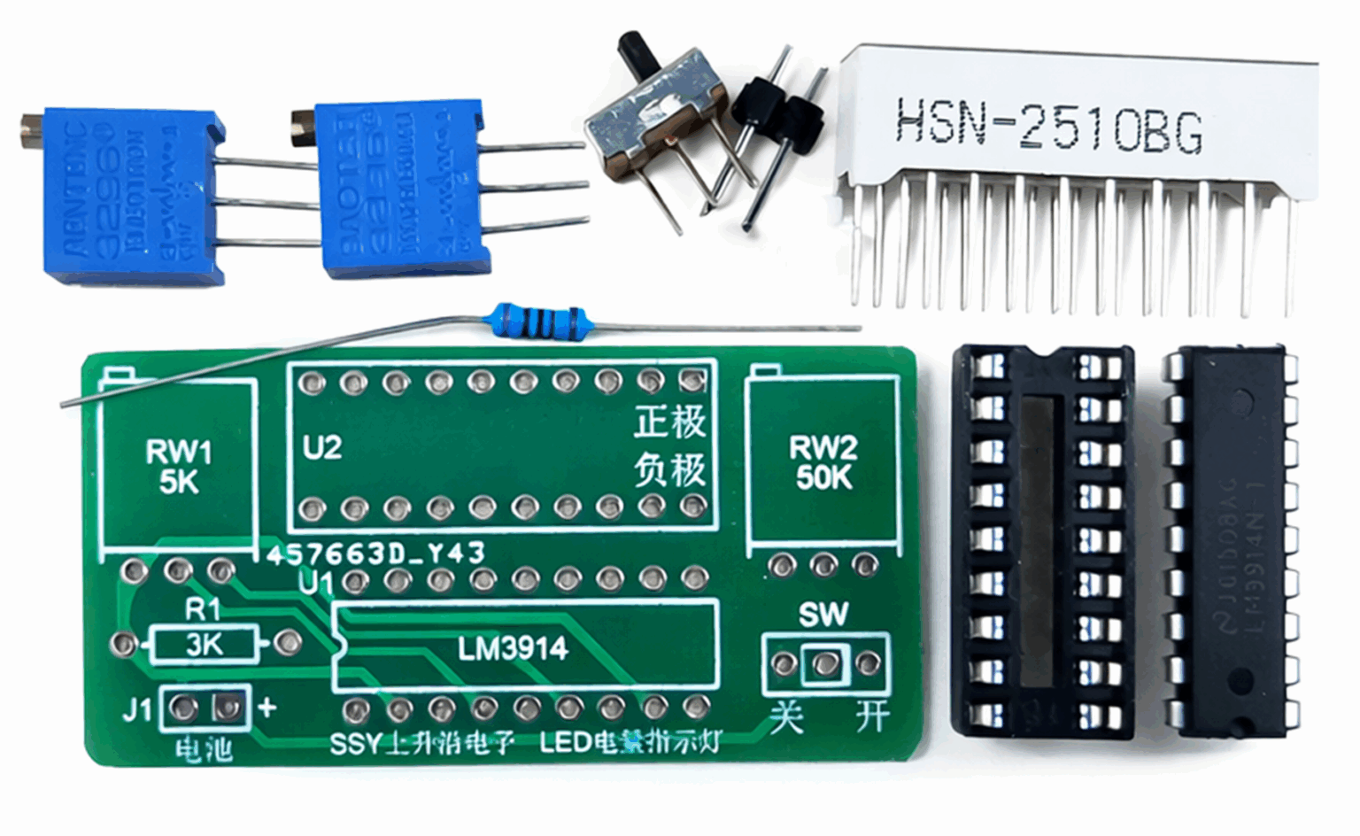 LED Battery Level Display Module Kit: Complete Guide with Circuit ...