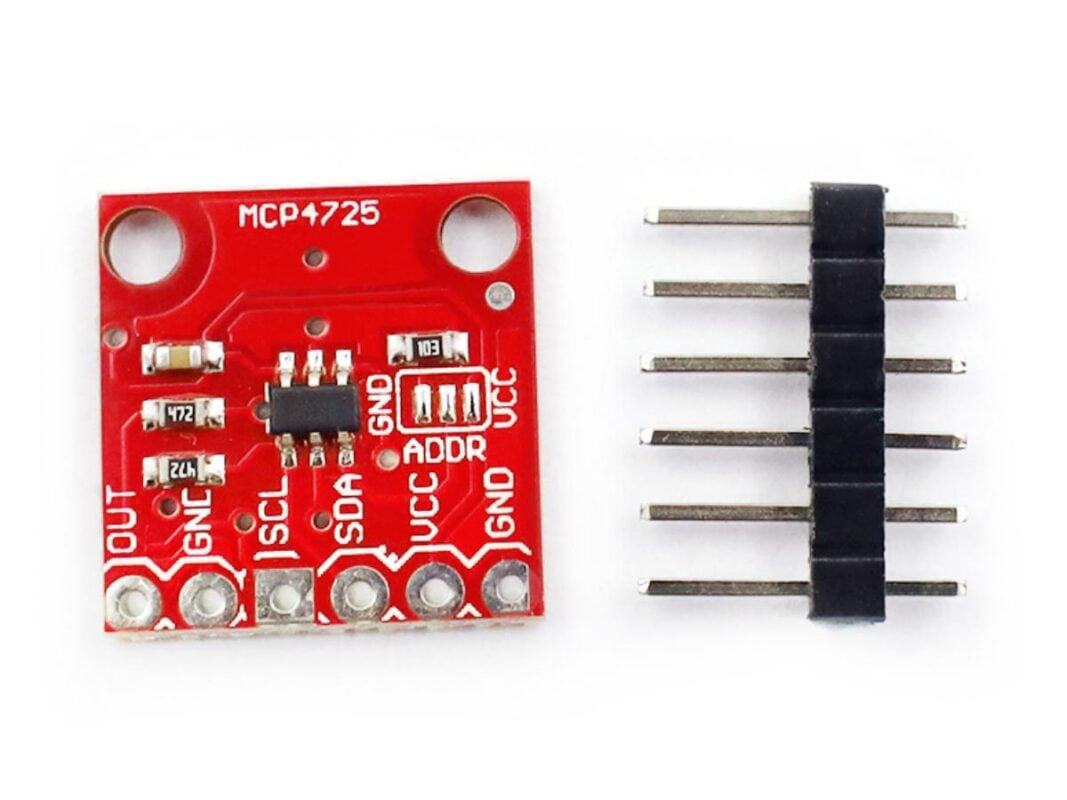 Complete Guide to MCP4725 DAC Module 12-bit DAC Development ...