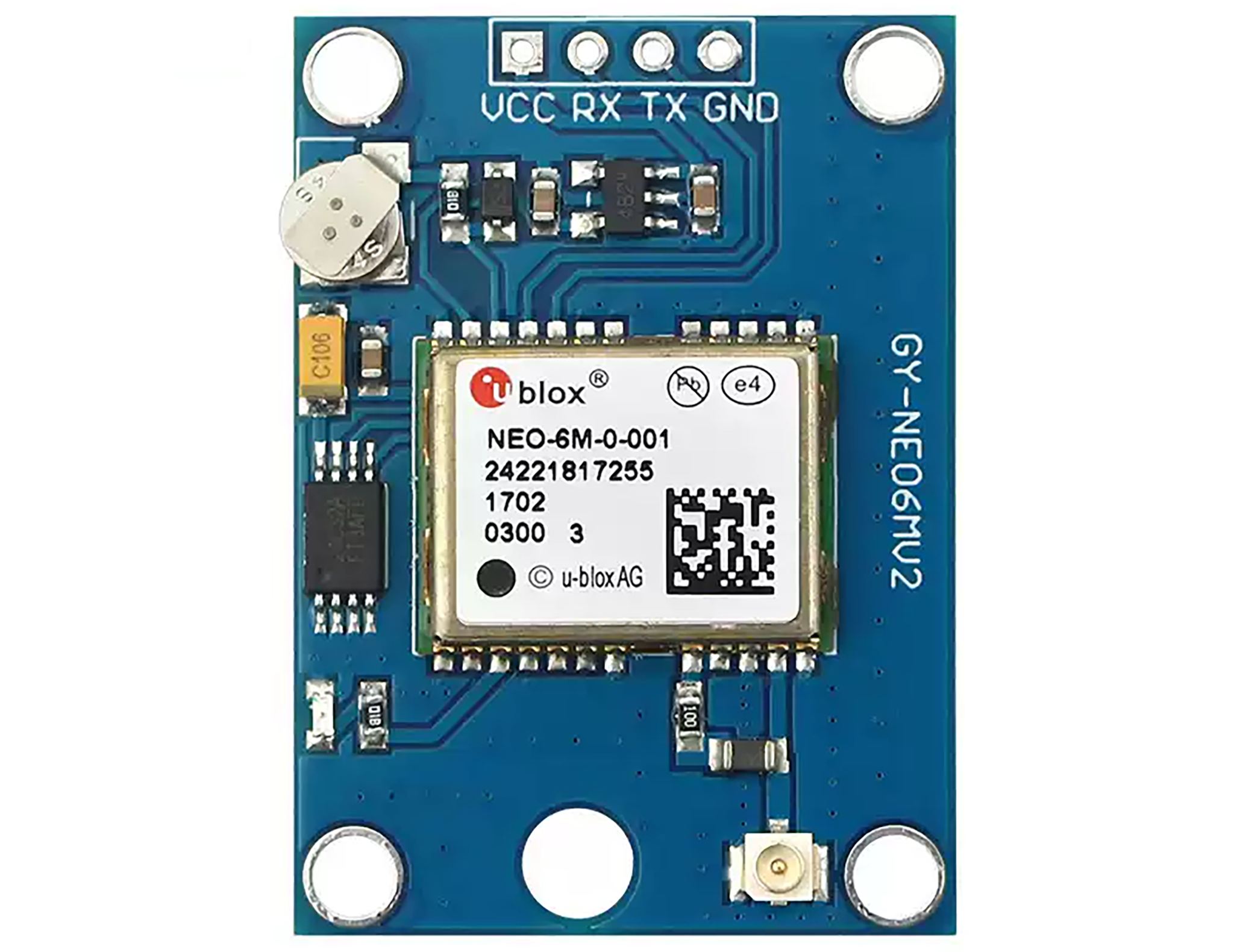 NEO-6M GPS Positioning Module – Easyelecmodule