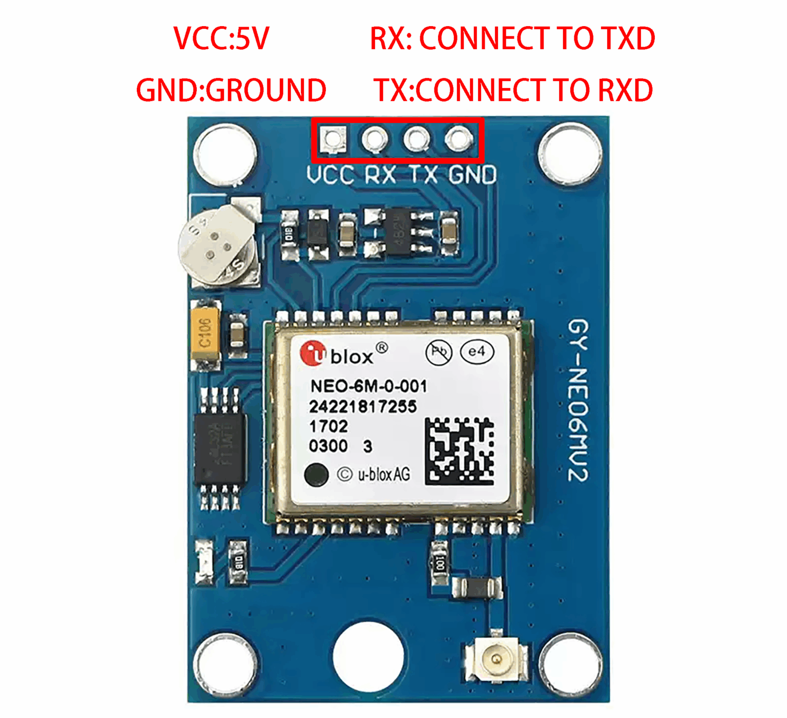 NEO-6M Introduction and Demo Tutorial – Easyelecmodule