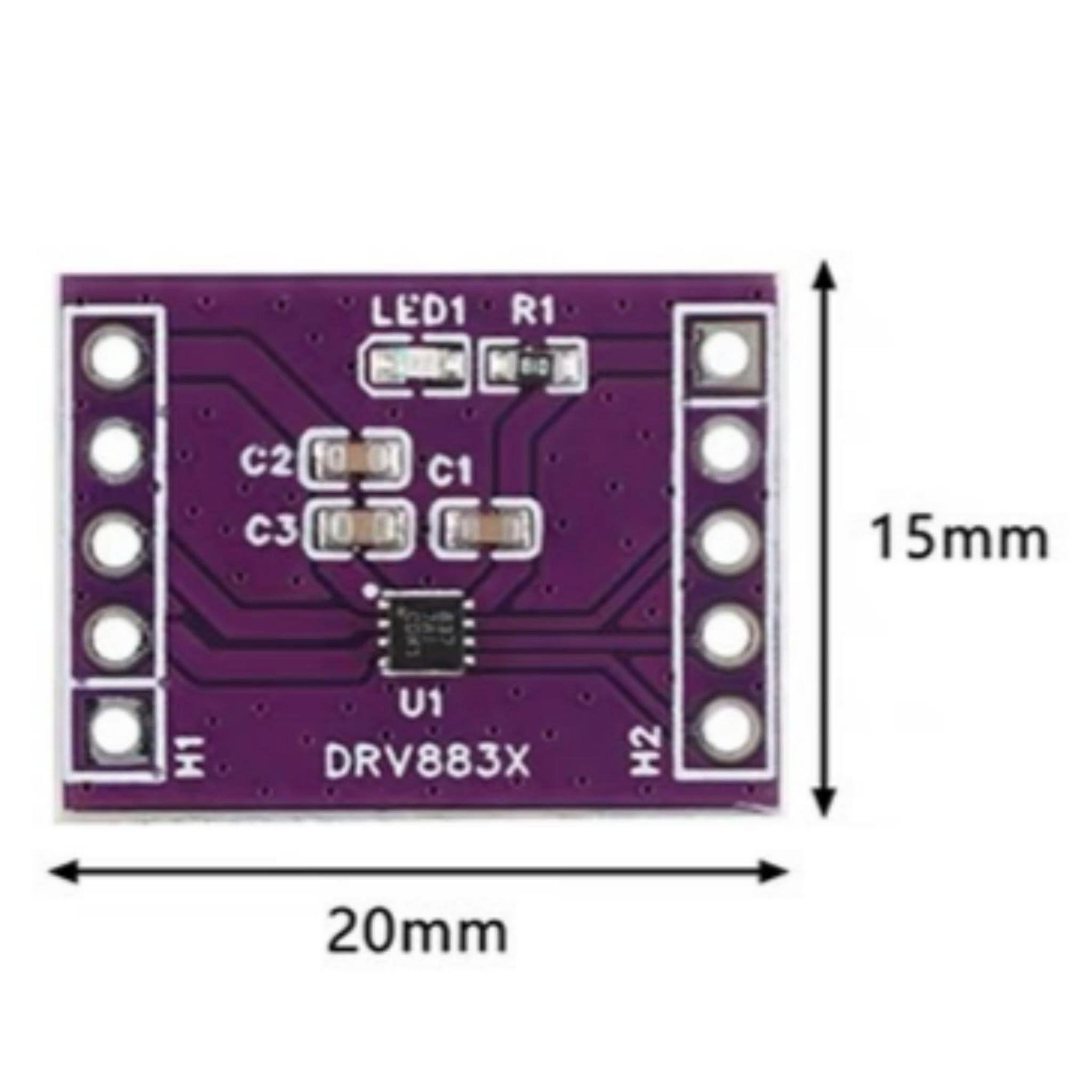 DRV8837 1-Channel H-Bridge Motor Driver Module – Easyelecmodule