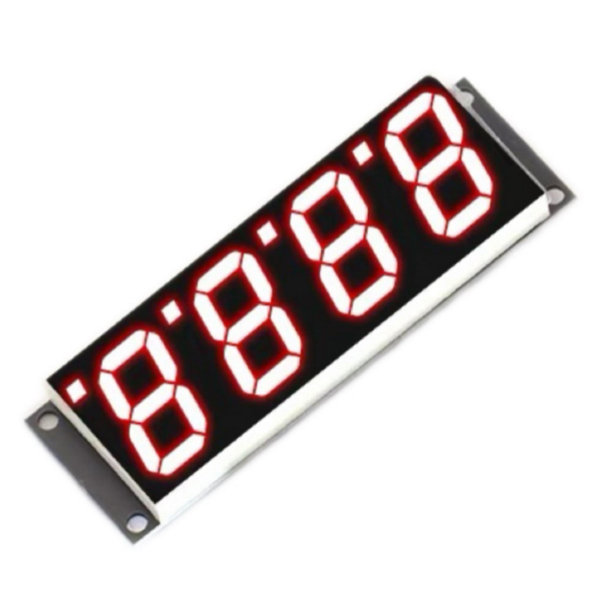 0.8-inch Four-Digit Digital Tube Display Module - Red – Easyelecmodule