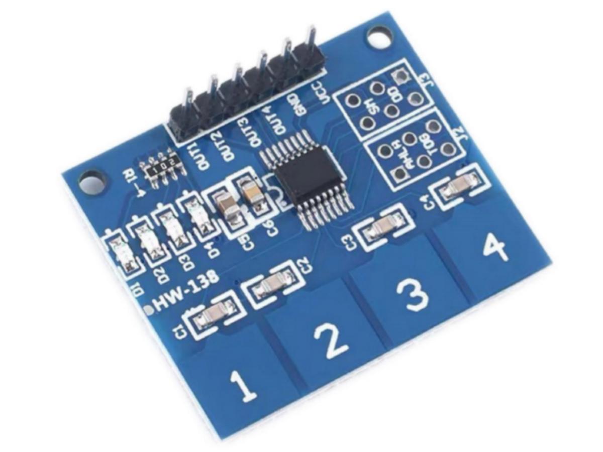 Ultimate TTP224 Touch Sensor Guide: 4-Channel Capacitive Control ...