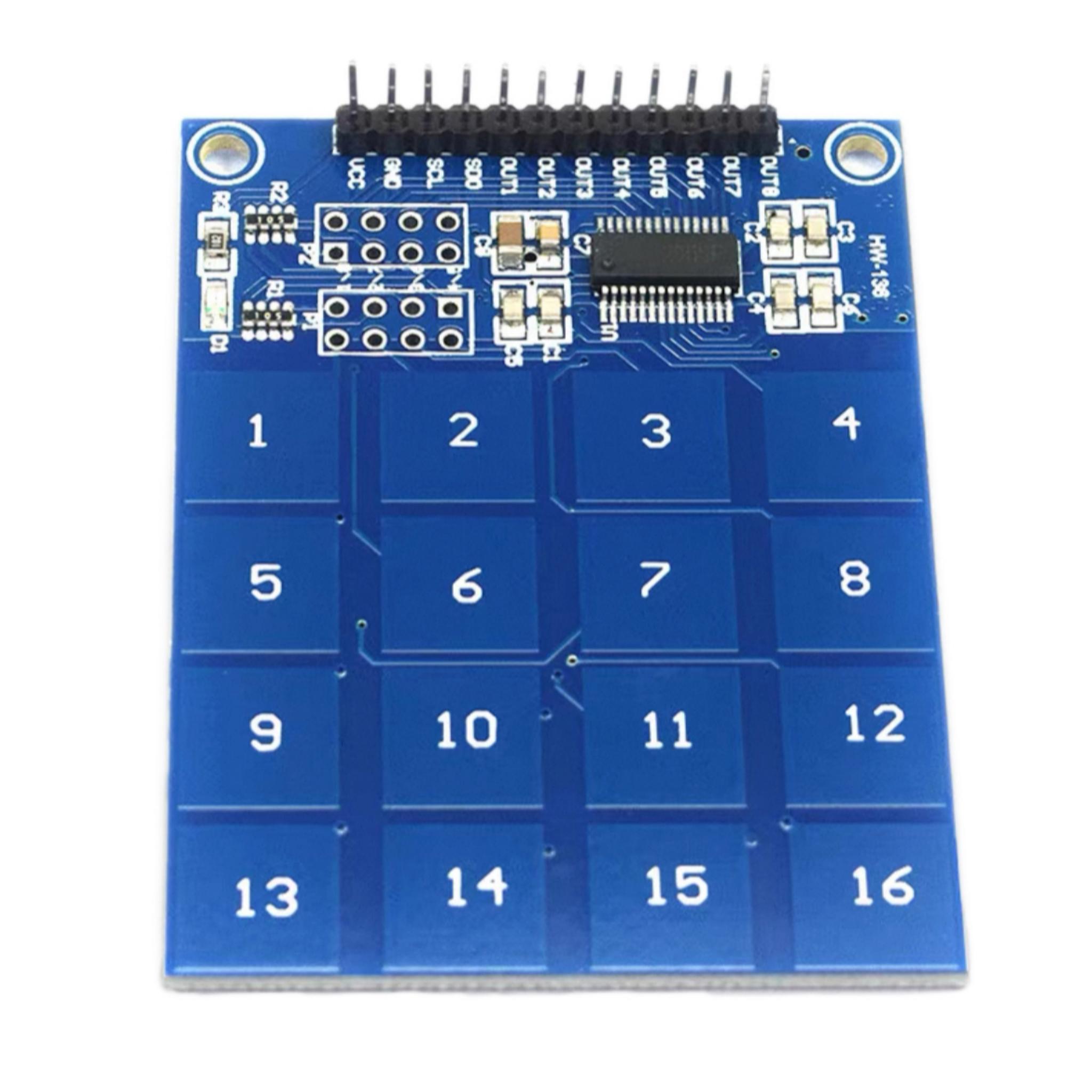 TTP229 Capacitive Touch Sensor Module 16-Channel – Easyelecmodule