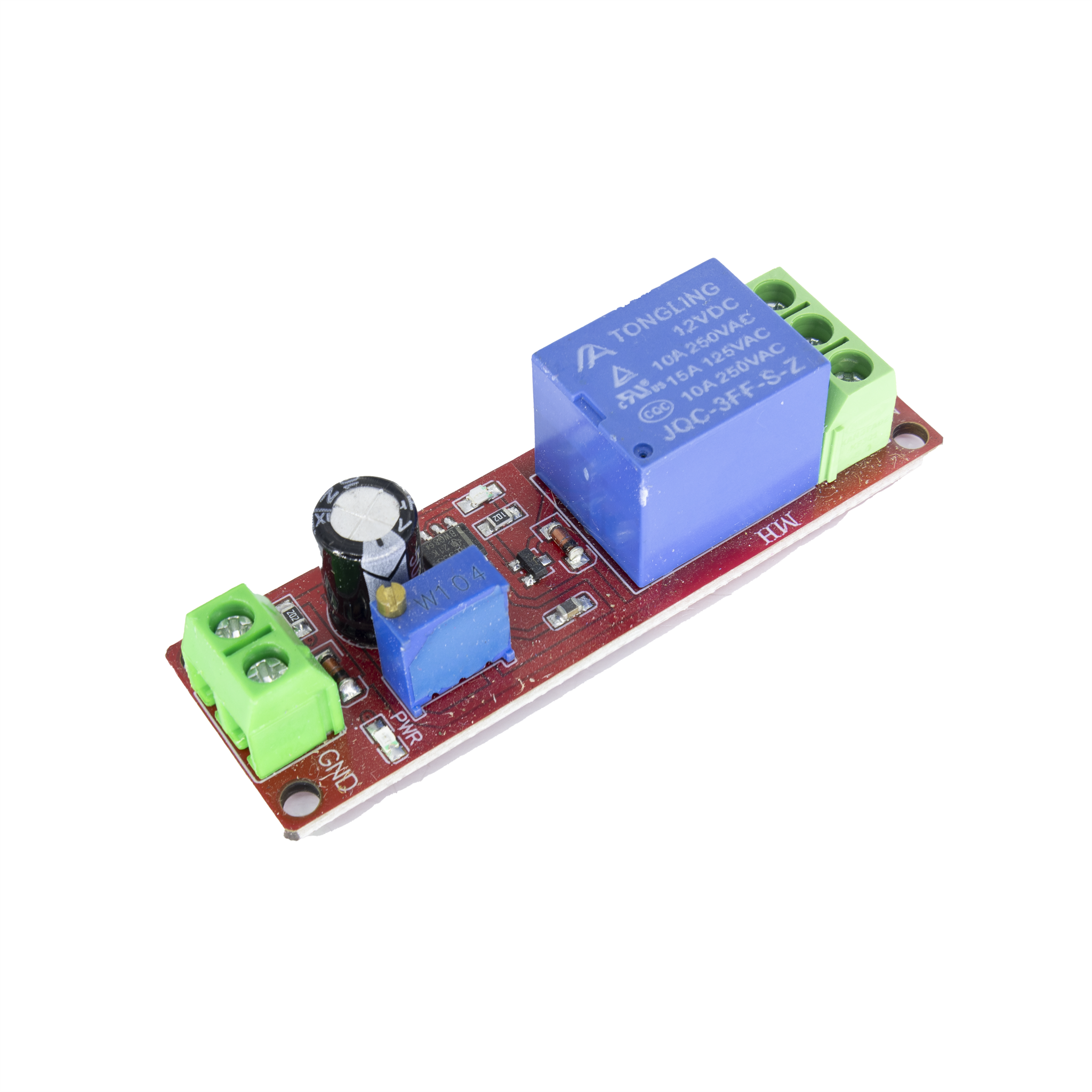 NE555 Time-Delay Relay Module – Easyelecmodule