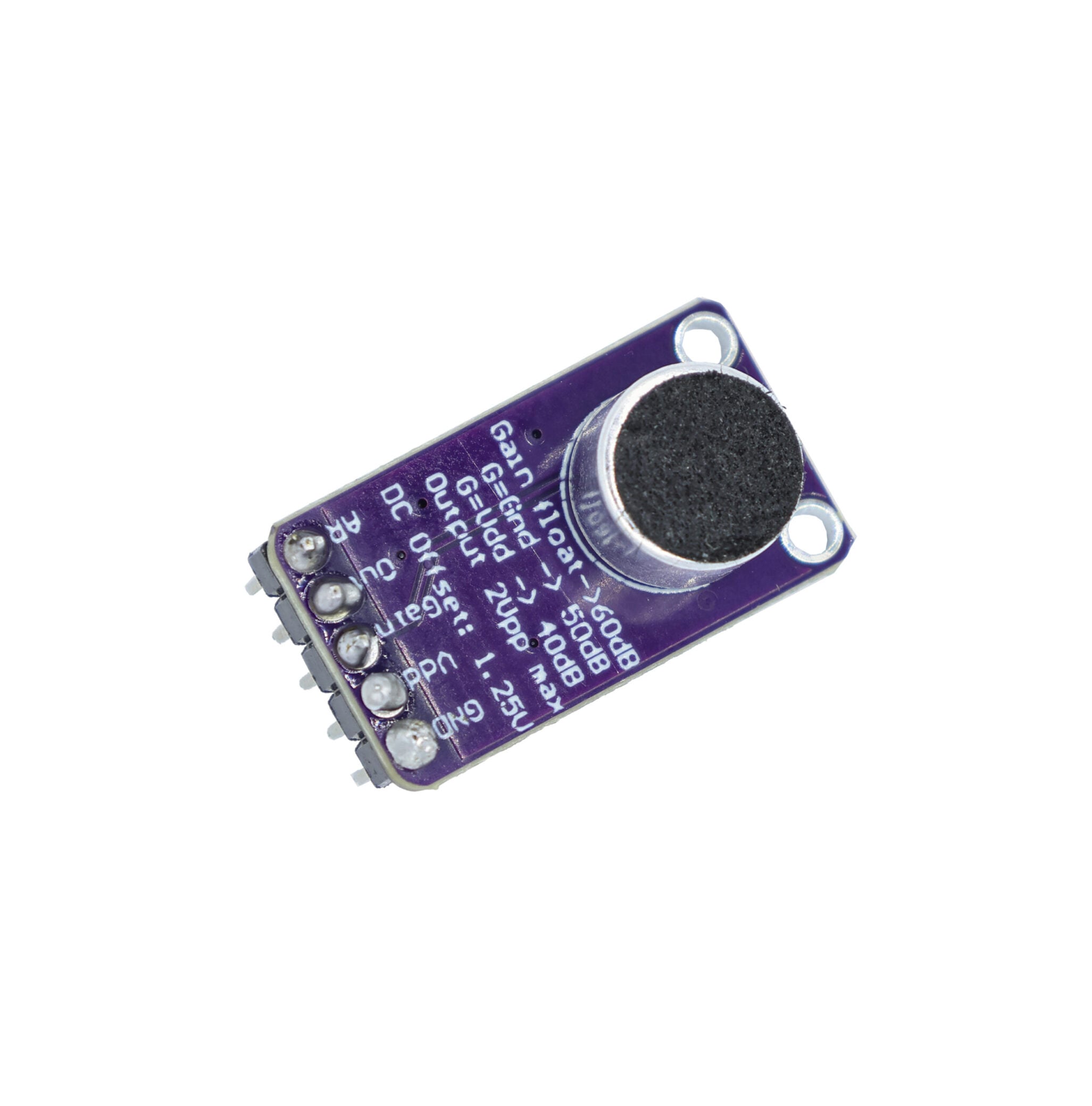 MAX9814 Microphone Amplifier Module – Easyelecmodule