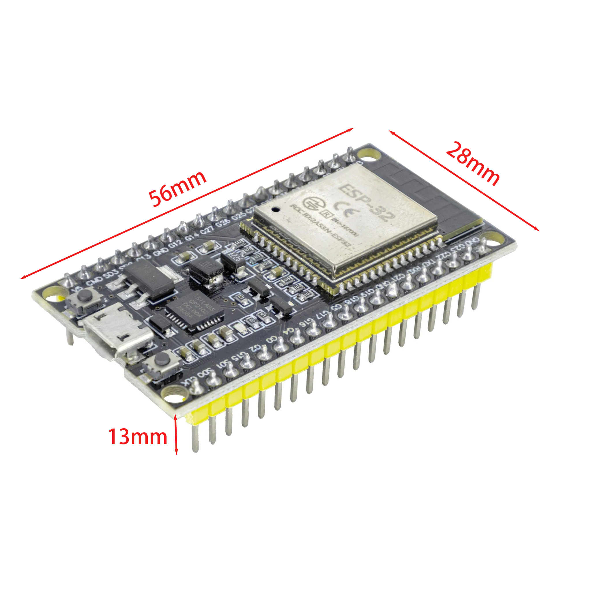 ESP32-WROOM Module Development Board-Micro – Easyelecmodule